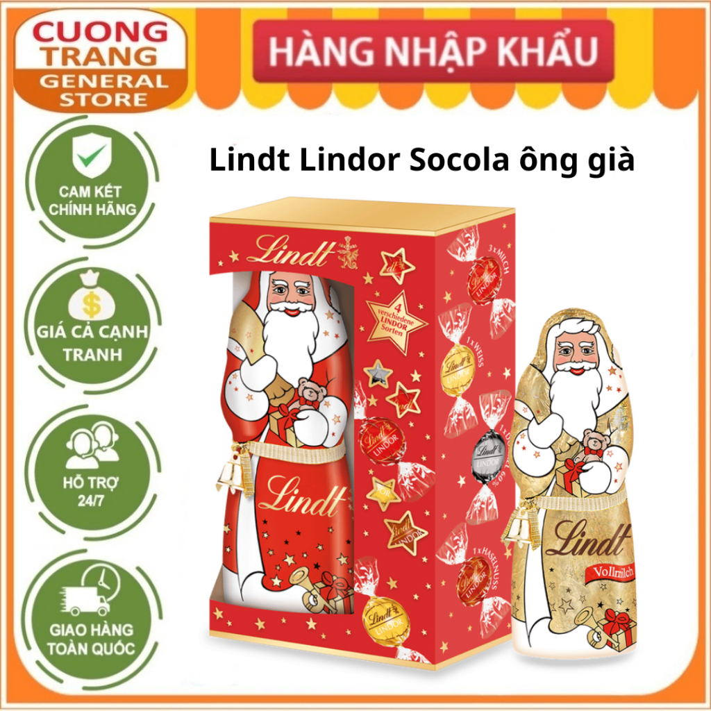 Lindt Lindor Old Man Chocolate 197g and 70g | Shopee Philippines