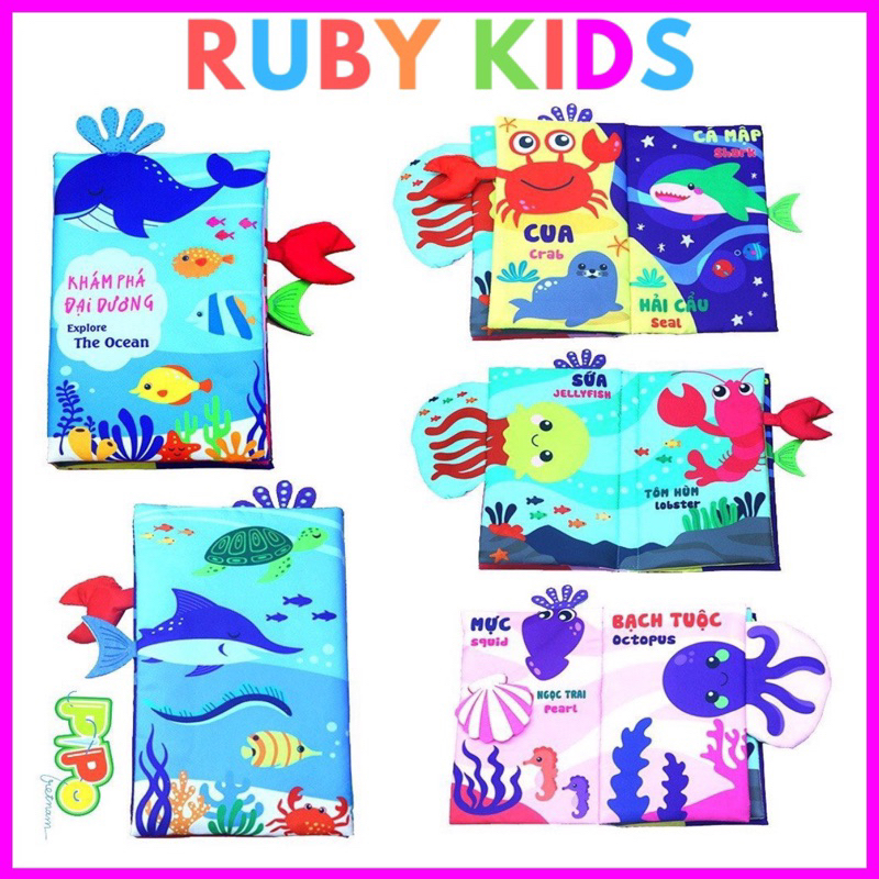 Pipo interactive tail guessing cloth book - Many topics to help ...