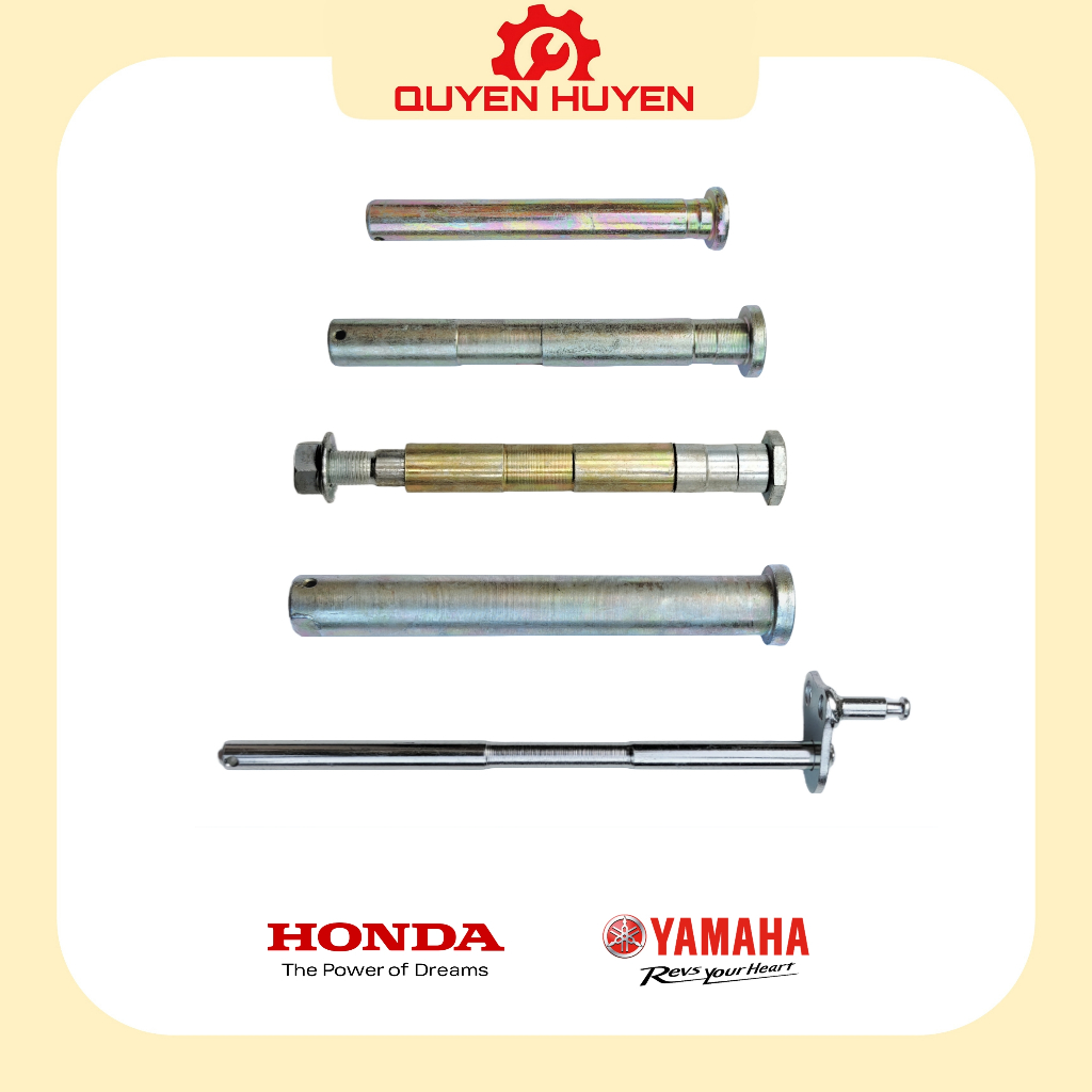 Middle stand shaft - Honda, Yamaha motorcycle stand - Dream, Wave ...