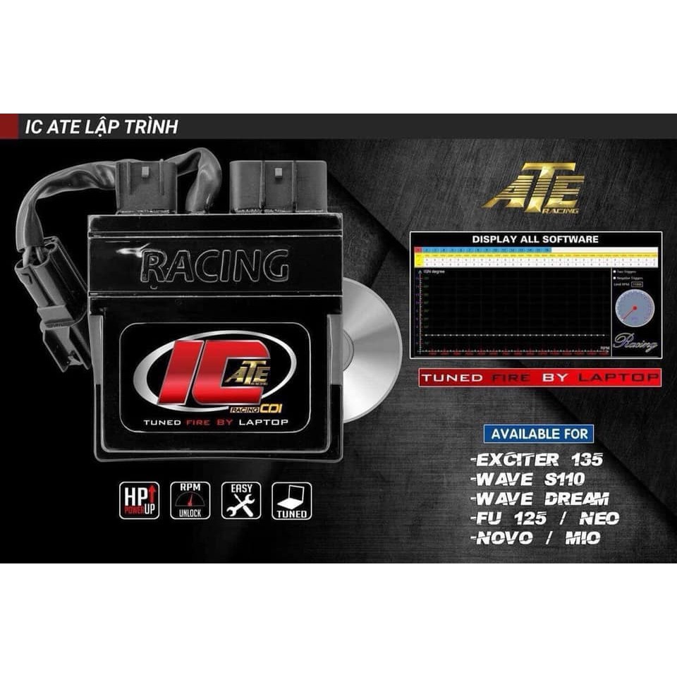 CDI RACING for EX5 DREAM SUPRA WAVE110 W125 SRL110 CRYPTON T110 VEGA RR ...