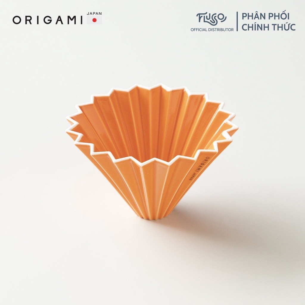[ORIGAMI JAPAN] ORIGAMI Orange Filter Funnel - Coffee Filter V60 ...