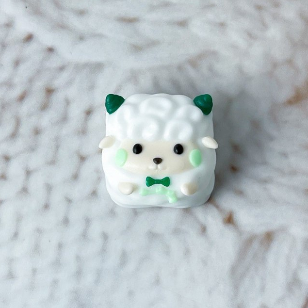 Artisan Keycap - Cute handmade resin mechanical keyboard decorative ...