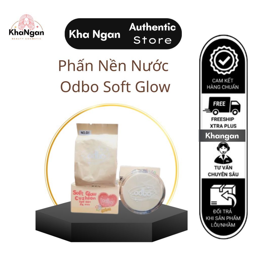 Cushion/ Odbo Soft Glow Cushion Spf 50 +Pa +++ Gold 50 + Smooth Texture | Shopee Philippines