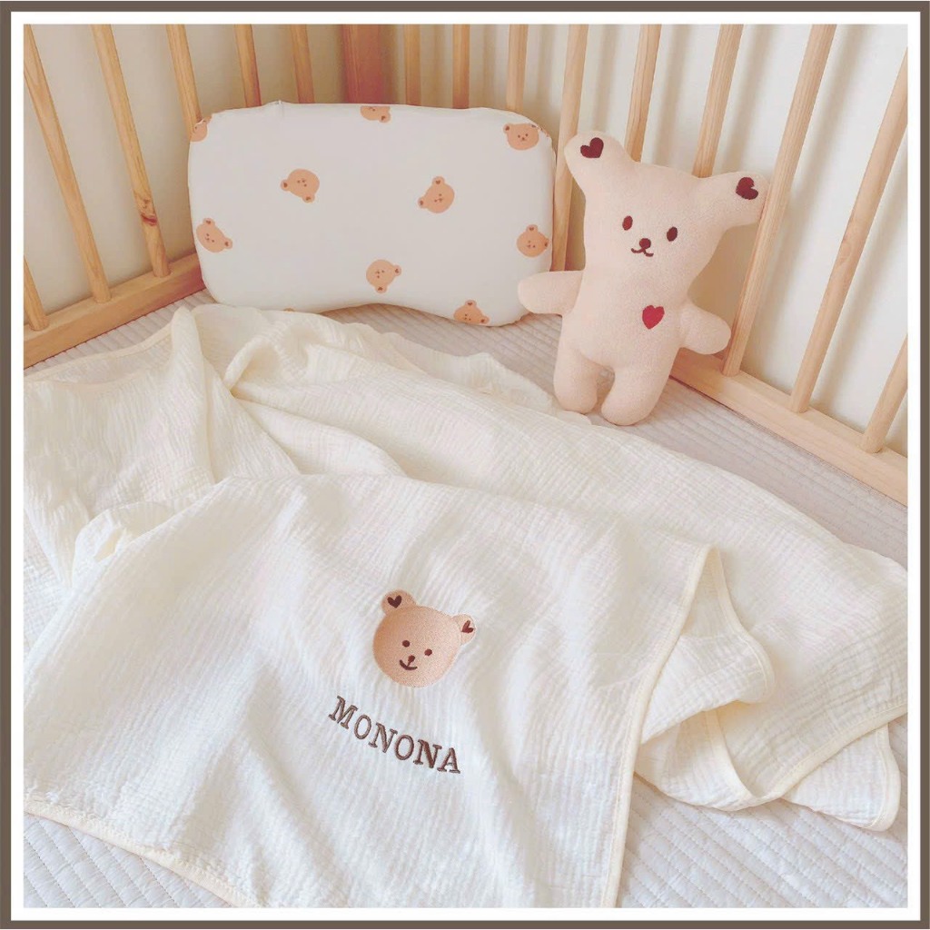 Monona 2-Layer Gauze Blanket And Bath Towel - New Color Palette ...