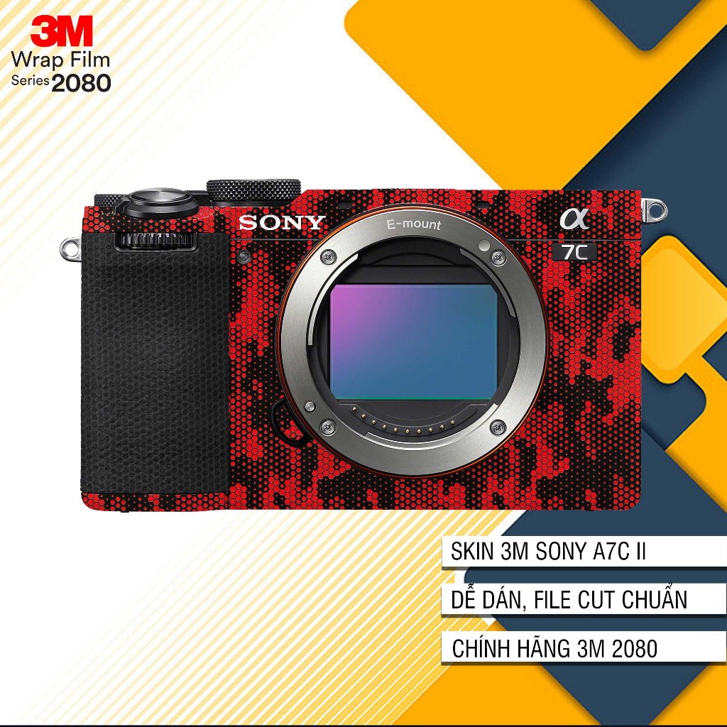 High quality 3M camera stickers and skins for Sony A7C, A7C II, A7CR ...