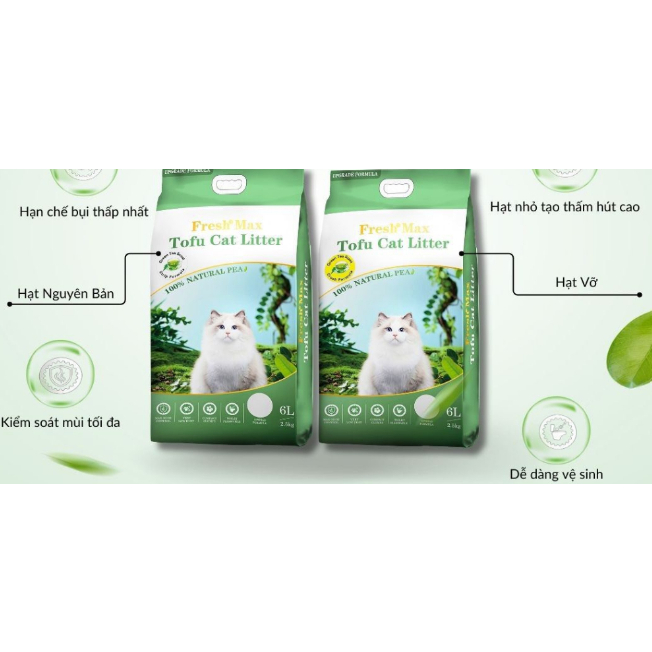 Fresh Max Soy Cat Litter 6L Bag | Shopee Philippines