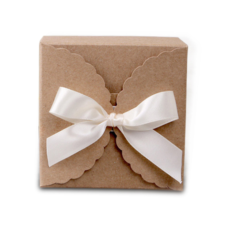 Unique colored carton box for accessories, candies, cakes with Ribbon ...