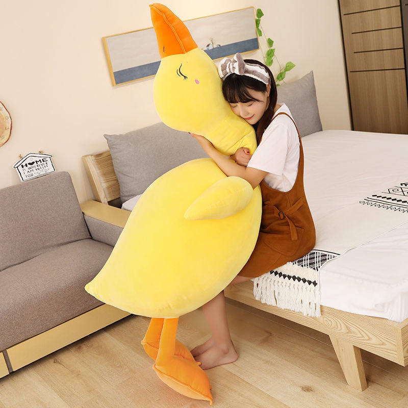 Giant Yellow Duck Teddy Bear, Depression Duck Teddy Bear, Super cute ...