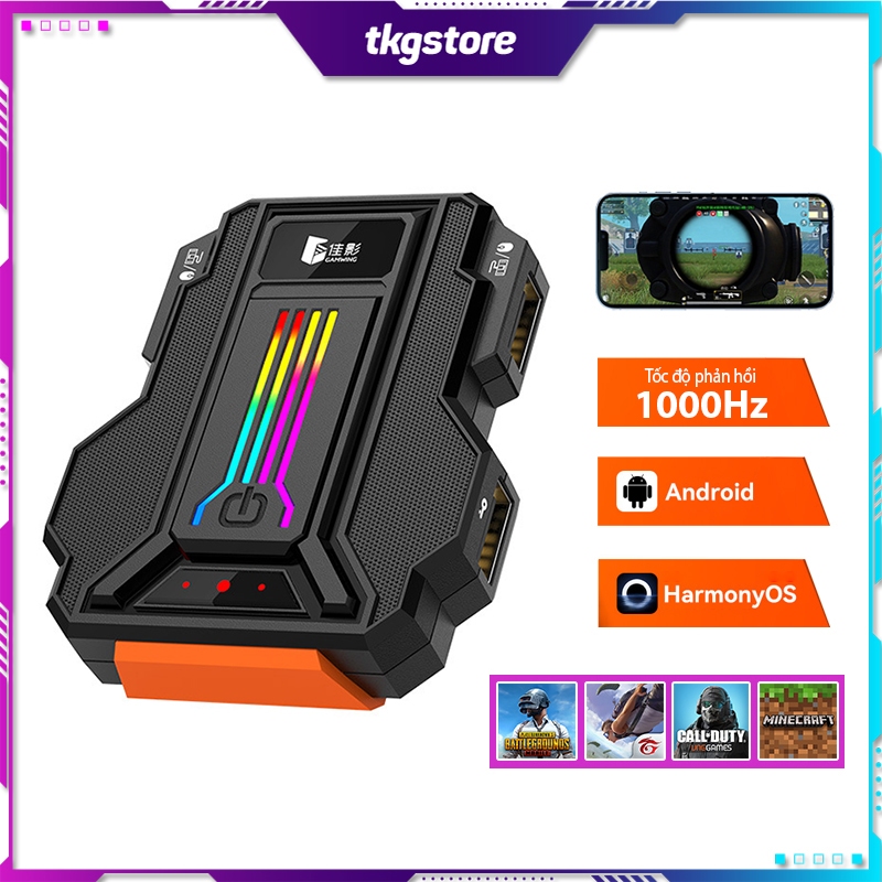 Lie Ying Pro keyboard mouse adapter for PUBG Mobile FPS game 1000Hz ...