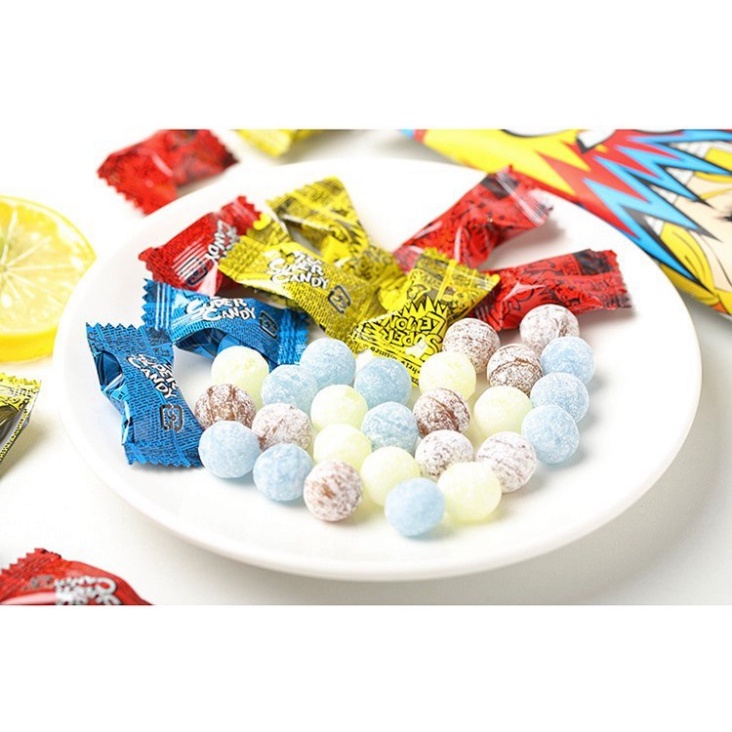 Japanese Super Sour Candy Has Many Flavors Of Super Lemon, Super Cola ...