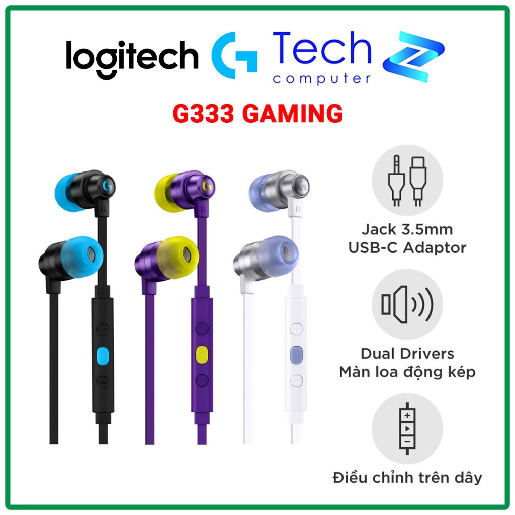 Logitech G333 Gaming Headset (White / Purple / Black) | Shopee Philippines