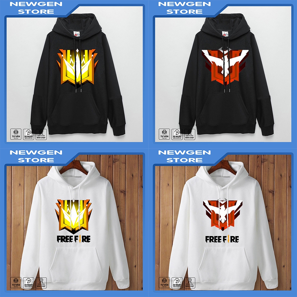 Garena Free fire shirt model collection, 2-color black and white Free ...