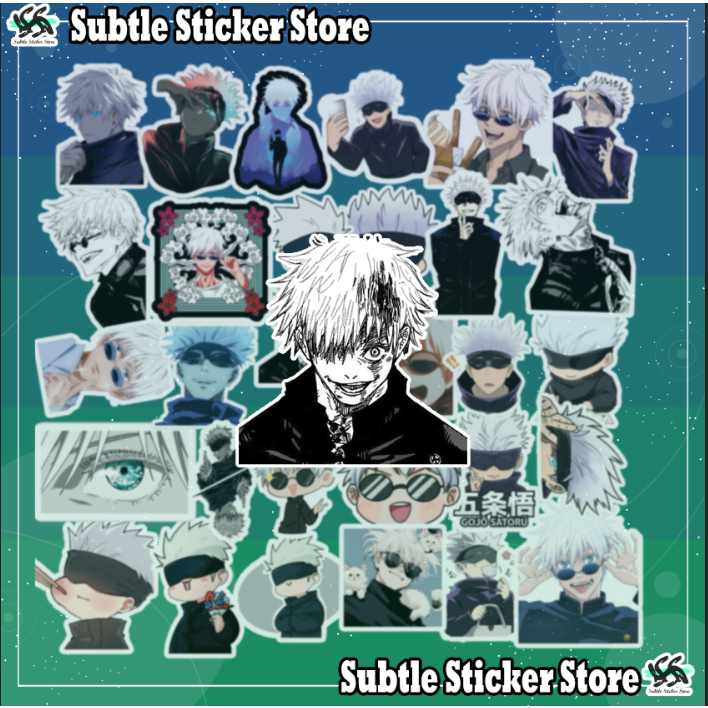 [Jujutsu Kaisen] - Set 10/15/20/30 Sticker Satoru Gojo/Gojo - anime ...