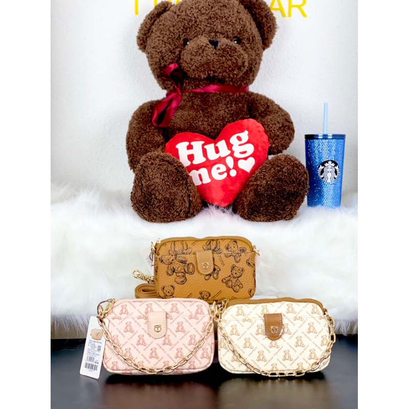 Ttwn BEAR Thailand mini BEAR Bag Genuine TN 2443 | Shopee Philippines