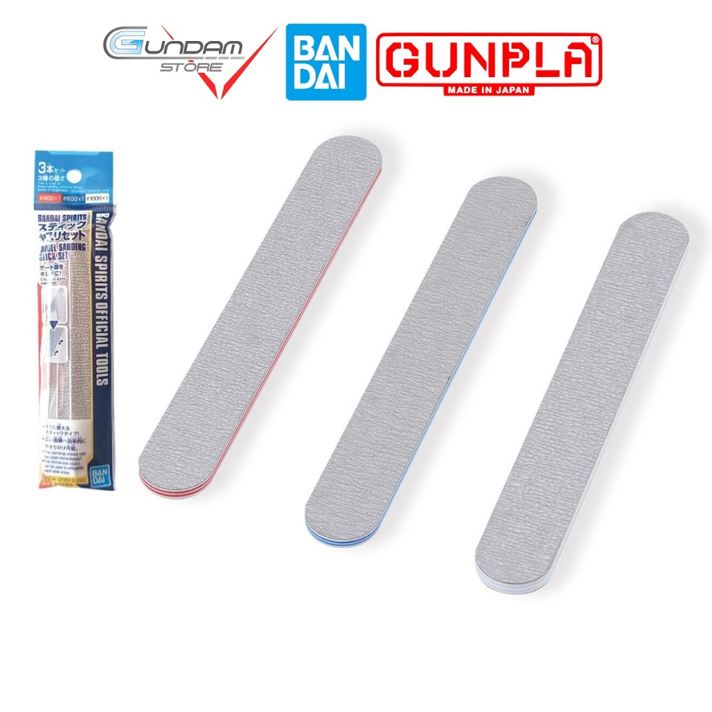 Bandai Spirits Model Sanding Stick Set for Gundam Model Making Japanese ...