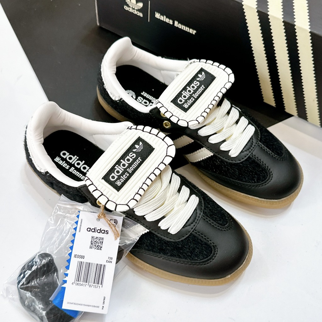 Adidas originals x Wales Bonner Samba'Black Pony' IE0580 Sneakers ...