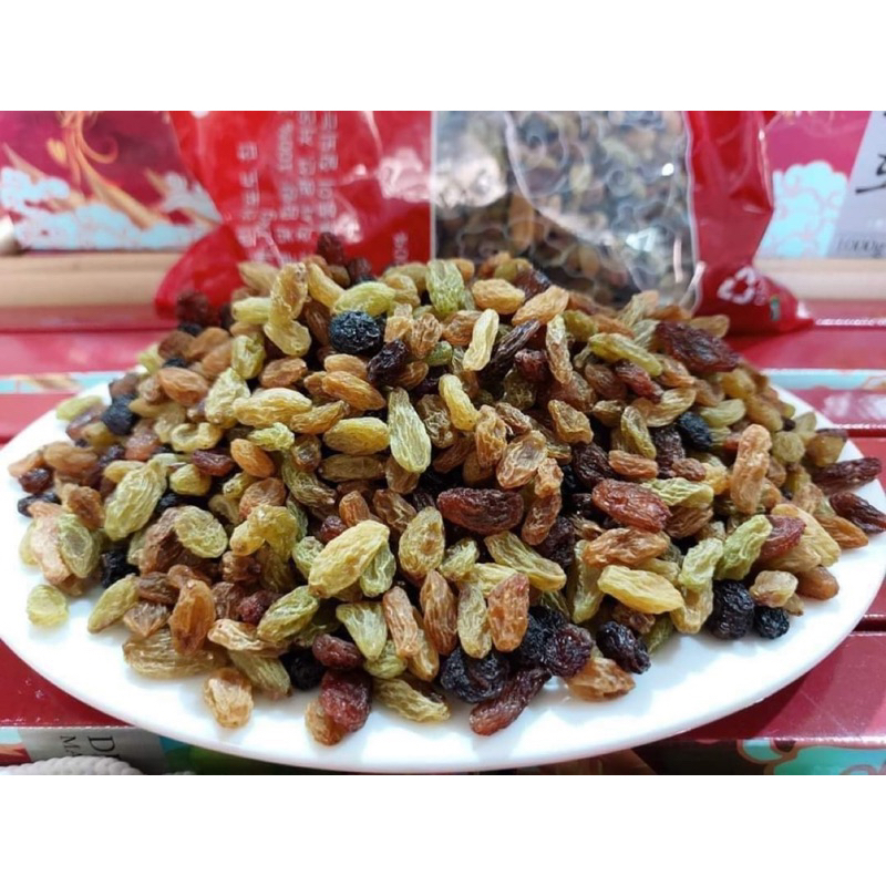 Premium Korean Raisins 1kg Box | Shopee Philippines