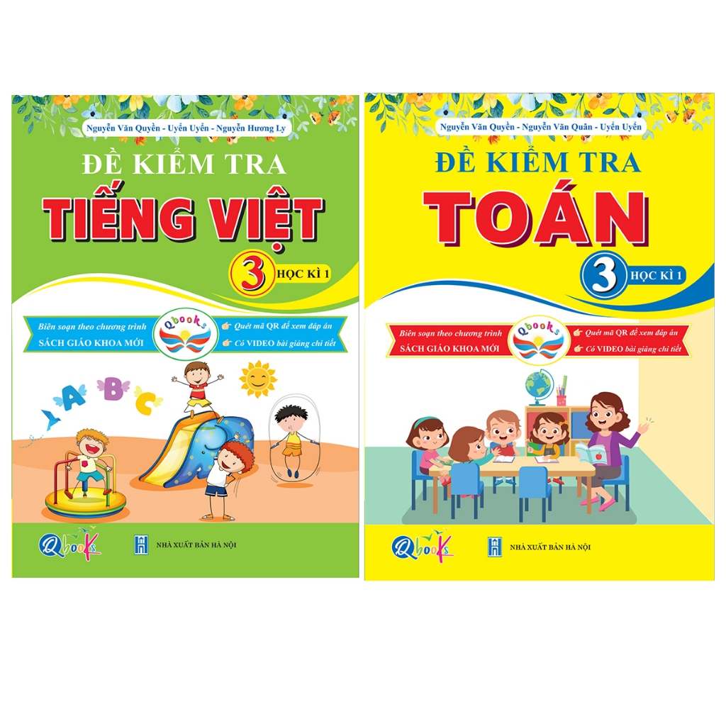 Book - Math and Vietnamese Test Combo 3 Semester 1 - Kite (2 Books ...