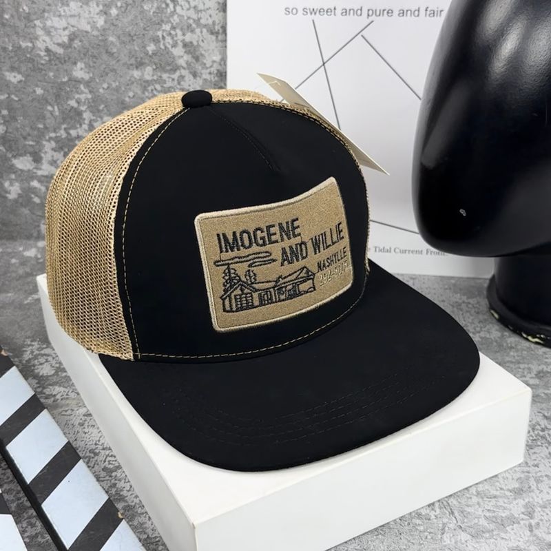 (VIDEO) Snapback IMOGENE Beautiful Khaki Mesh Hat, Cap (Real Photo ...