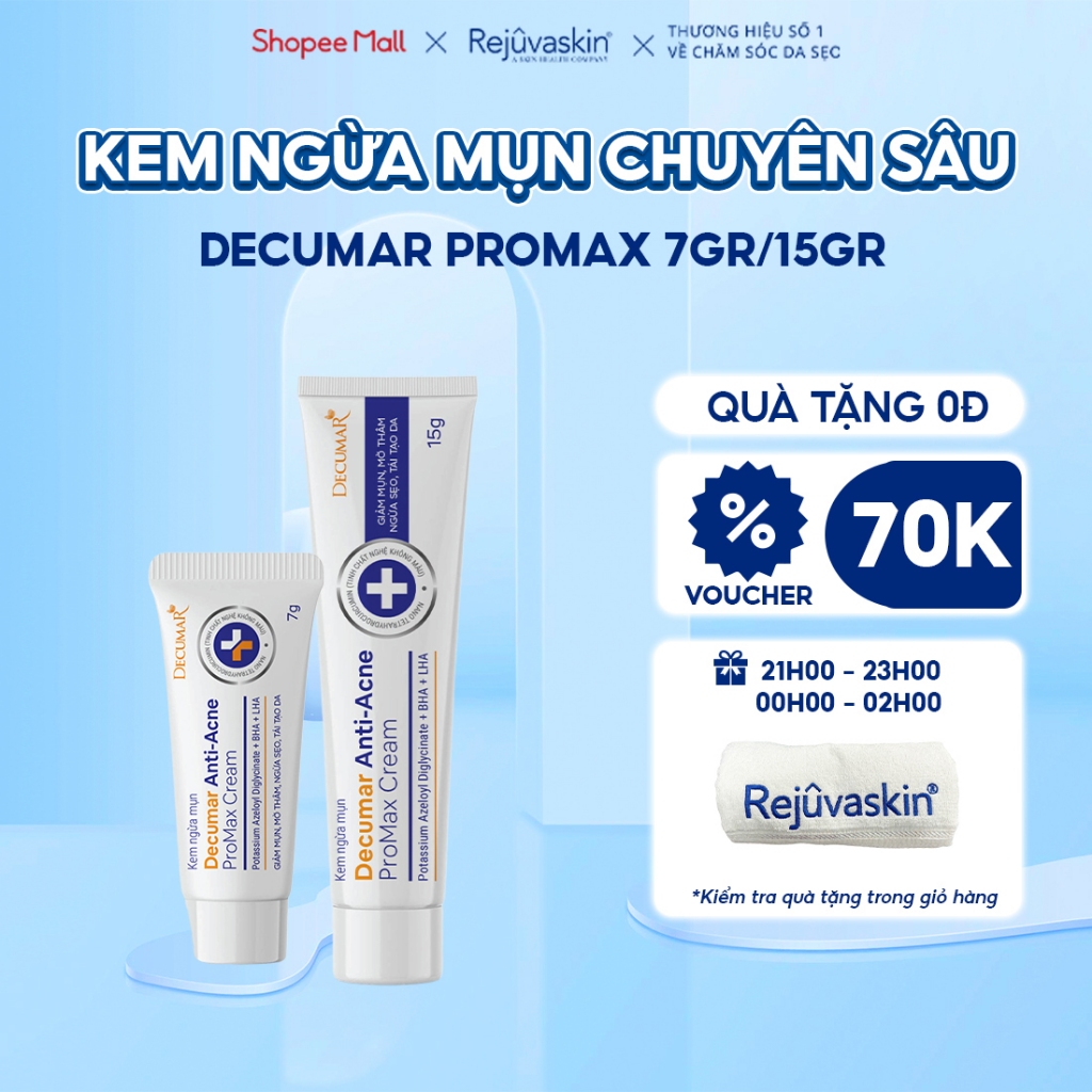 Decumar Anti-Acne Promax Cream 15g | Shopee Philippines