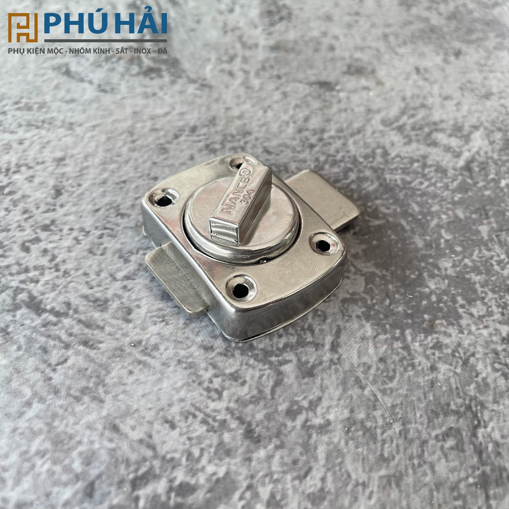 ROTARY DOOR LATCH - Door Lock Screw Latch (Stainless Steel/Black ...