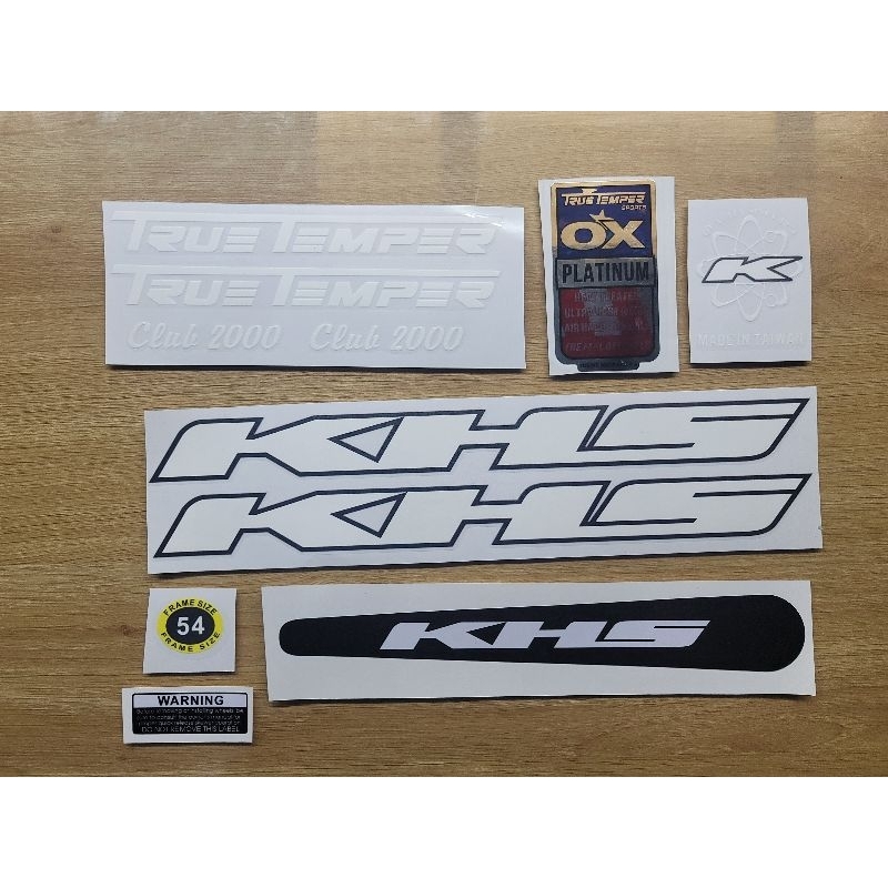 Khs small tube classic bicycle decal | | Shopee Philippines