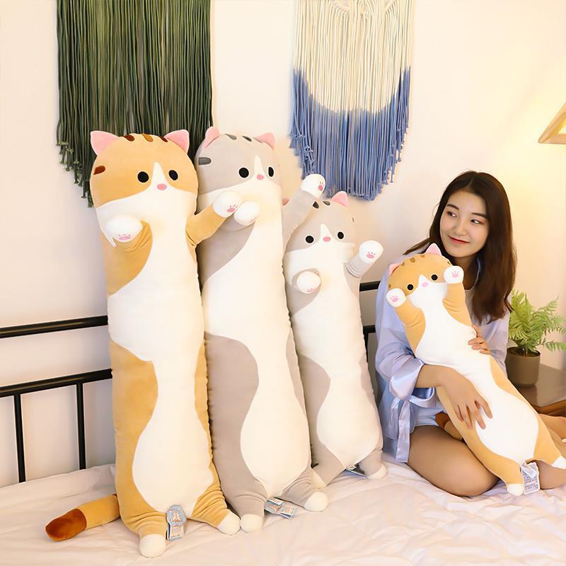 Super soft and cute cat sleeping pillow for babies (50cm--->1m2) soft 4 ...