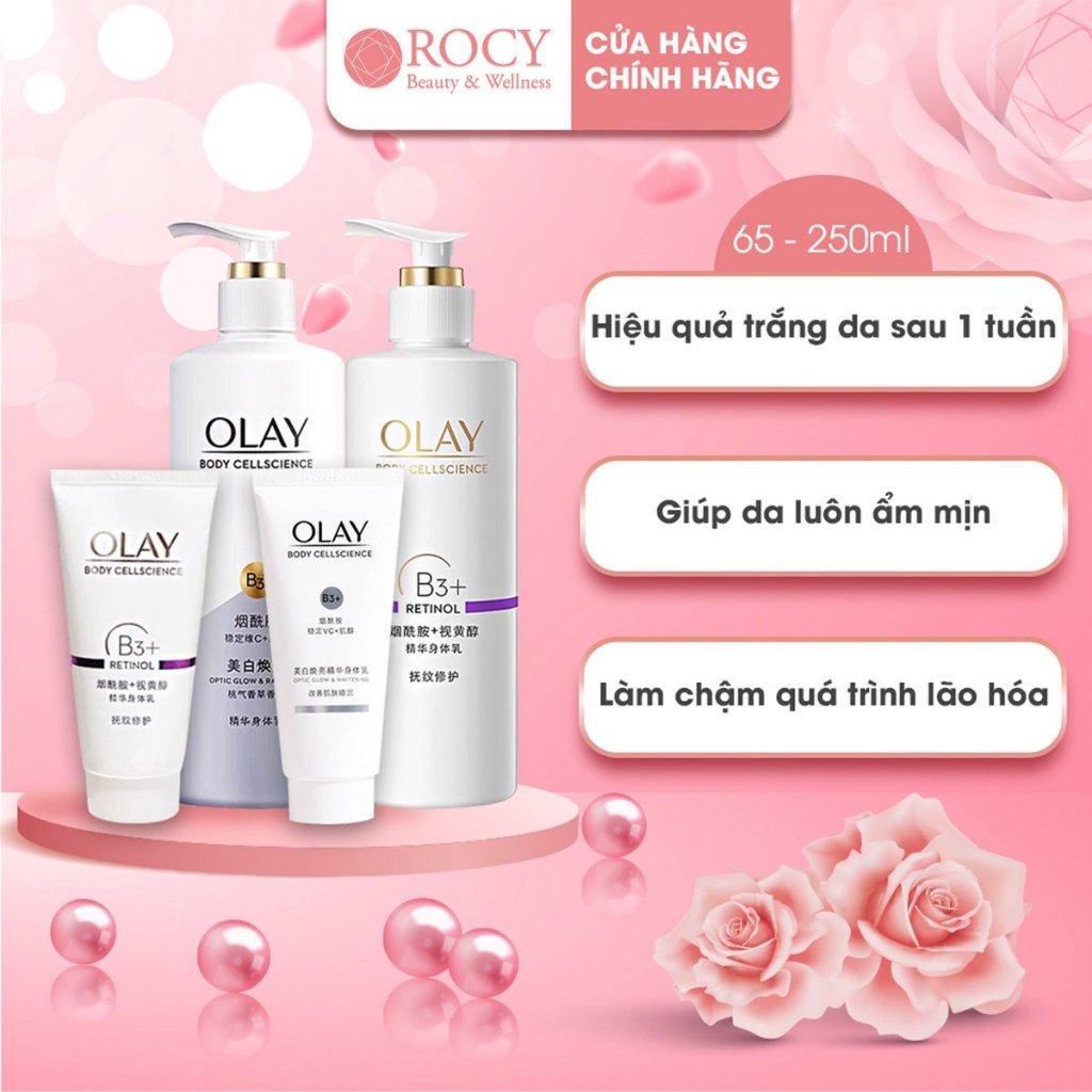 Olay B3 Retinol Body Lotion - Olay Bright Ultra Whitening Body ...