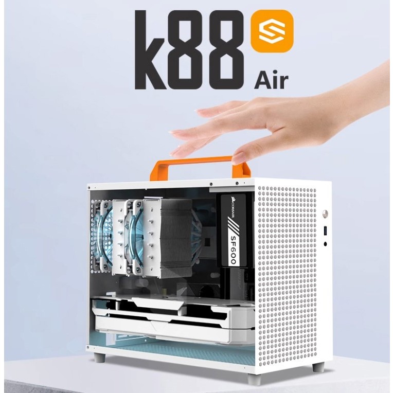 Sgpc K66 K77 K88 K99 Air ITX Computer Case Supports ATX ATX Motherboard | Shopee Philippines