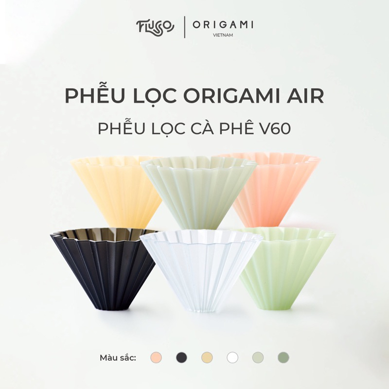 [ORIGAMI Japan] ORIGAMI Air Filter Funnel - V60 Coffee Filter Funnel ...