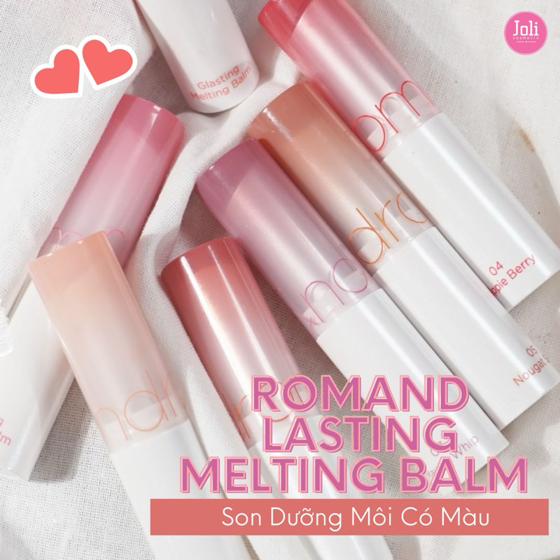 Romand Glasting Melting Balm Colored Bar Lip Balm 3.5g | Shopee Philippines