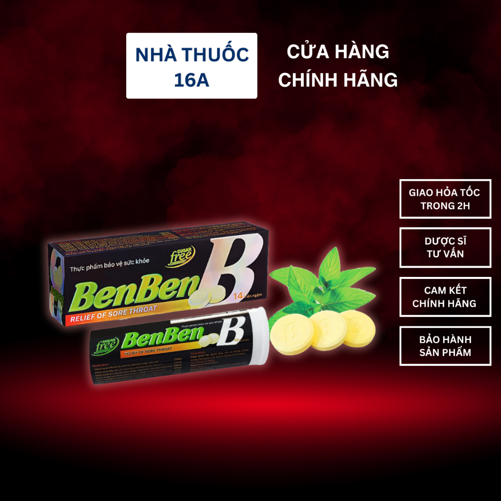Benben CANDY - BEN BEN BEN SUPPORTS RELIEF OF THROAT, Cough, Hoarseness ...