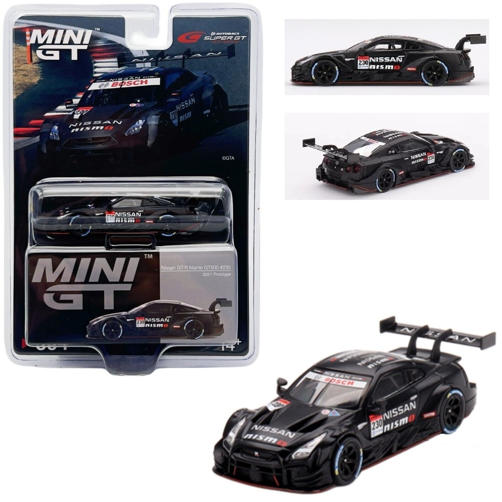 Vehicle Model MiniGT 594 Nissan GT-R Nismo GT500 SUPER GT SERIES (Ver ...