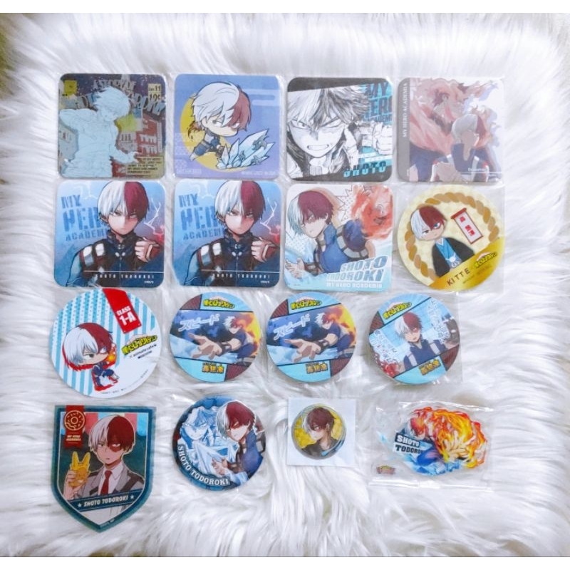 [MHA] Coaster Badge Standee Todoroki Shoto My Hero Academia MHA ...