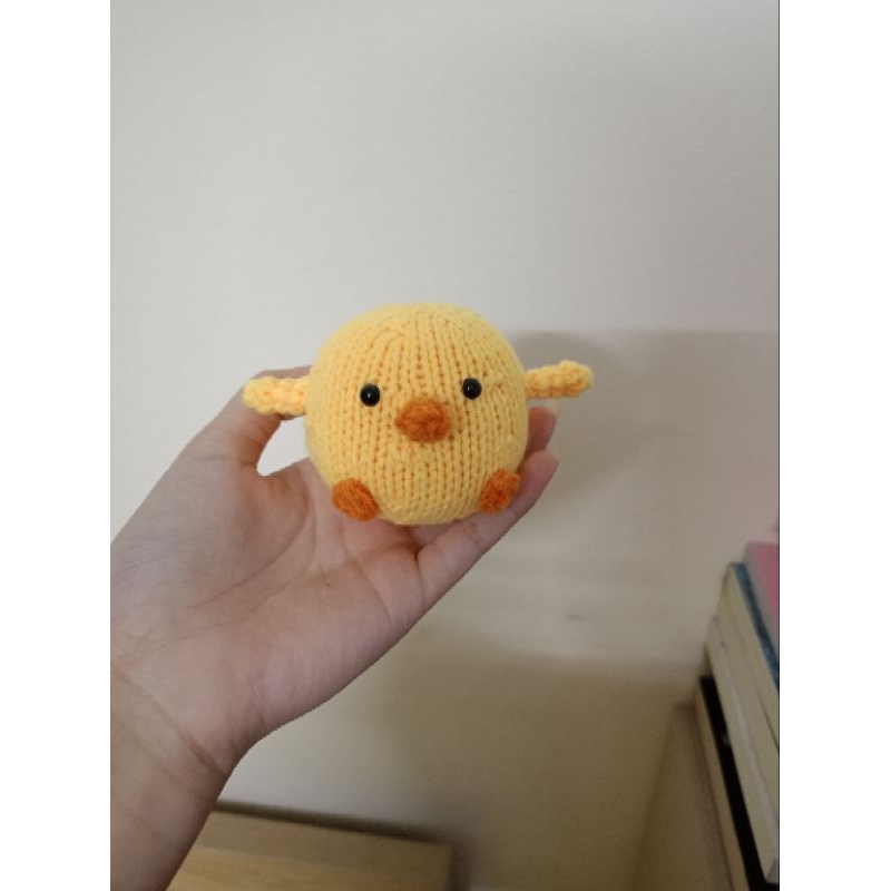 (Real Photo) doji duck wool keychain (knitting, not hook) | Shopee ...