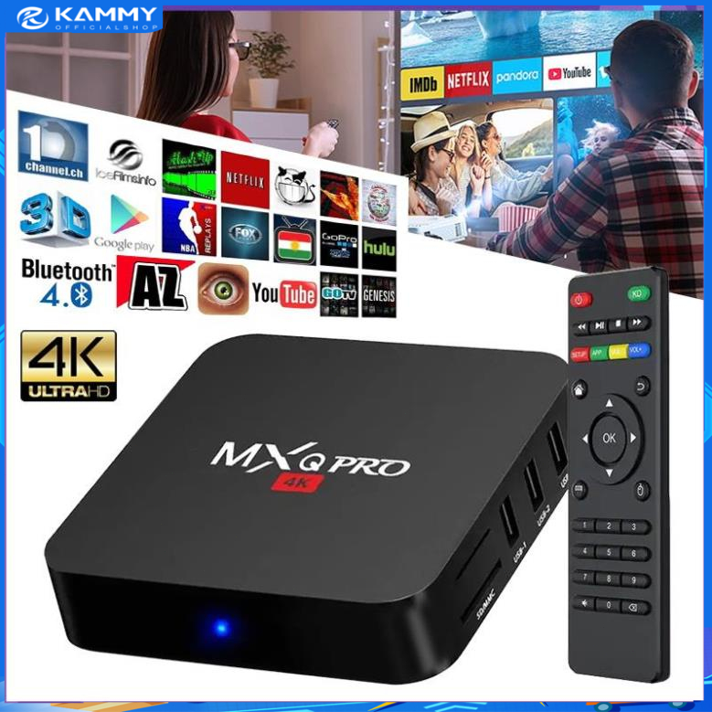 【HCM】Android Tv Box MXQ PRO version 8G+128GB/16GB+256GB Vietnamese Wifi ...