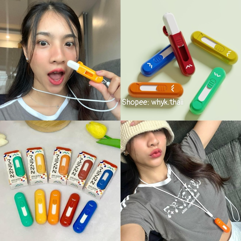 Minzz Thai Tor Komkrit nasal inhaler Genuine sweet mint flavor | Shopee ...