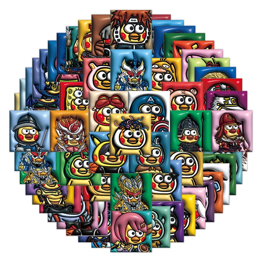 Latest Ikun Chicken themed 3D Sticker Set 2023 | Shopee Philippines