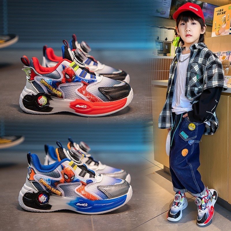 Children's Sports Shoes - New Style Rotating Buckle Superman Shoes ...