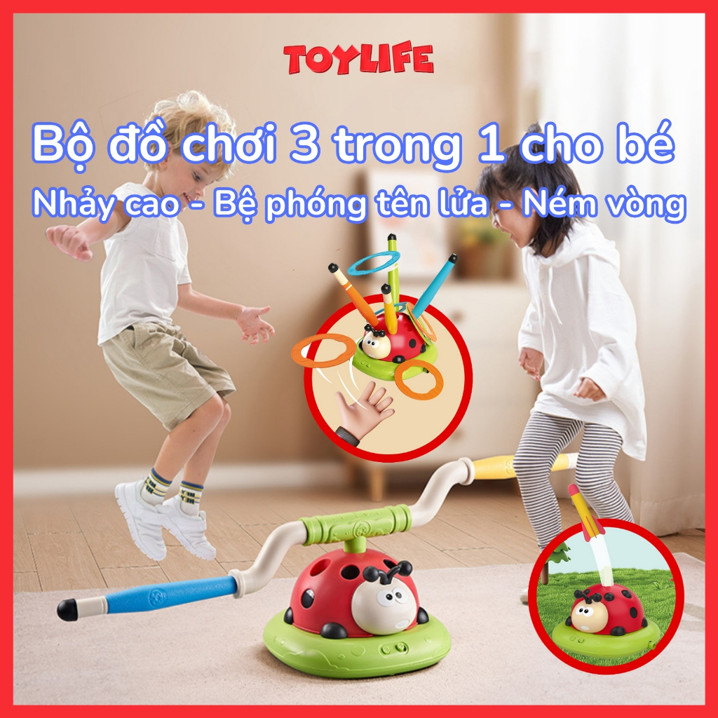 3-in-1 ladybug-shaped multi-functional activity toy set for children ...