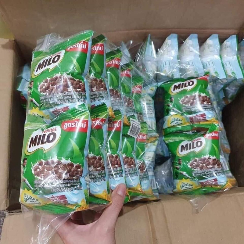 Milo nestle breakfast cereal snack 15g pack | Shopee Philippines