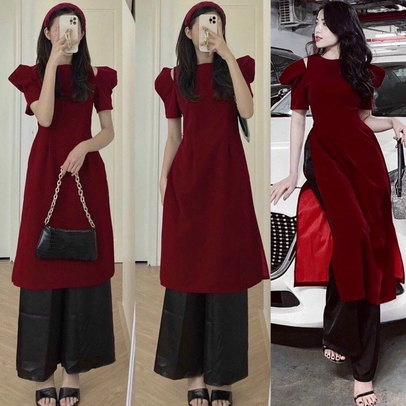 Innovative Ao Dai Set, High Quality CNY Ao Dai for women NB FASHION, Na ...