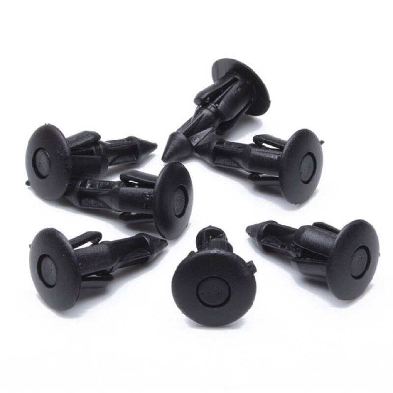 Abs Plastic Fasteners for Honda/Yamaha 6mm (Price of 1 Piece) | Shopee ...