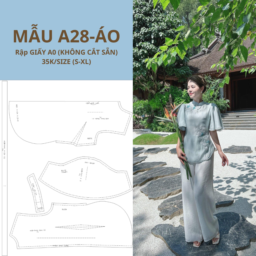 PAPER SHEET A0 BLUE SHIRT TO GO TO Pagoda CODE A28 | Shopee Philippines