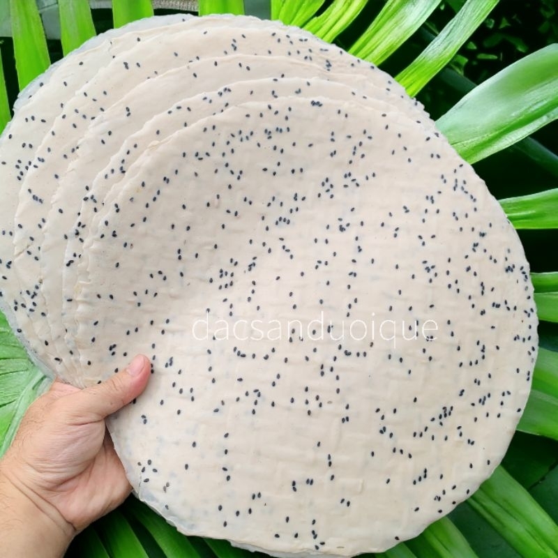 10 pieces of My Long Ben Tre rice paper, size 32cm (fat type) | Shopee ...