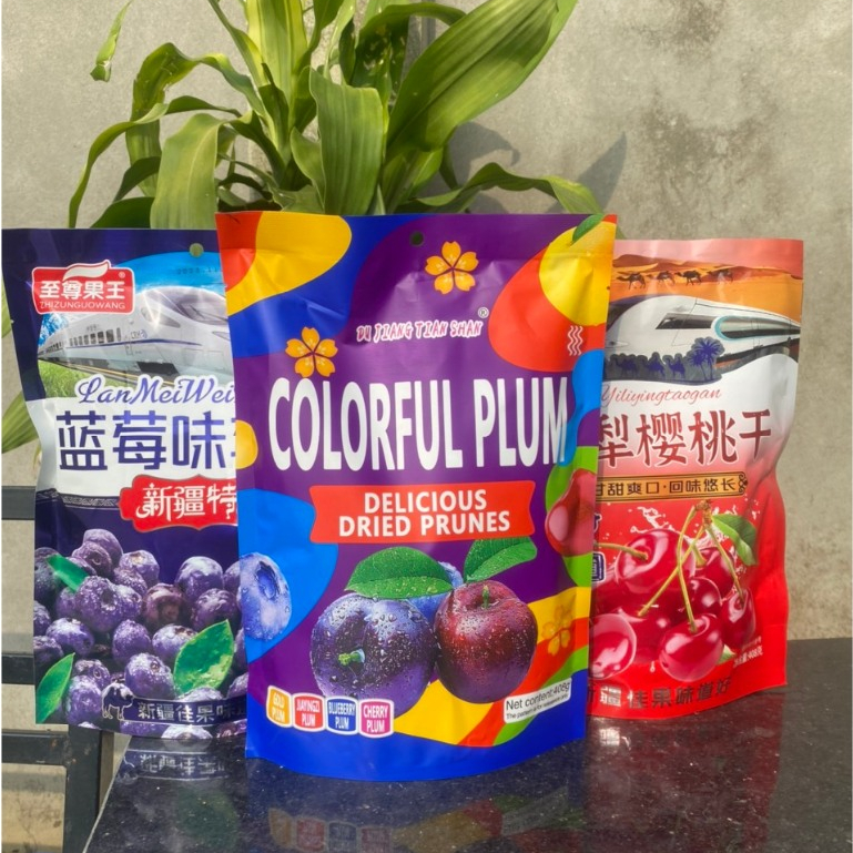 Cherry / Blueberry / Blueberry Plum Plum Mixed Colorful Plum (408g Pack ...