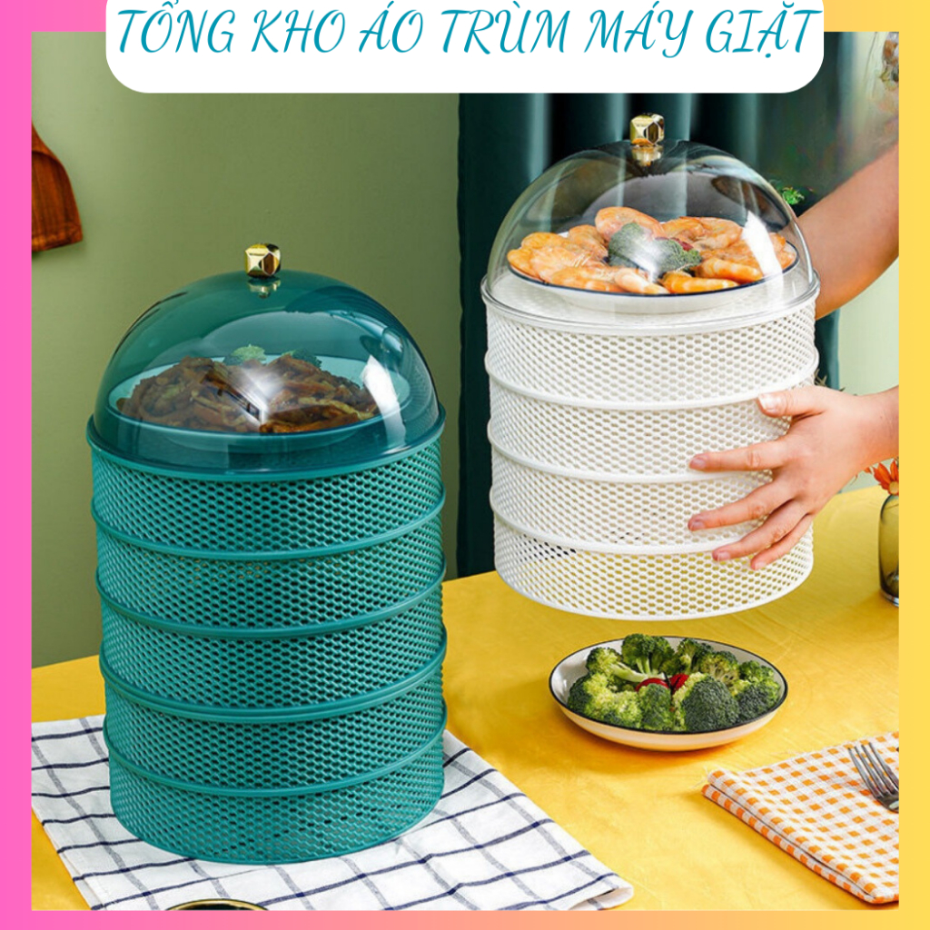 5-tier Table Cage to Avoid Flies and Mosquitoes, Preserve Food, 3 in 1 ...