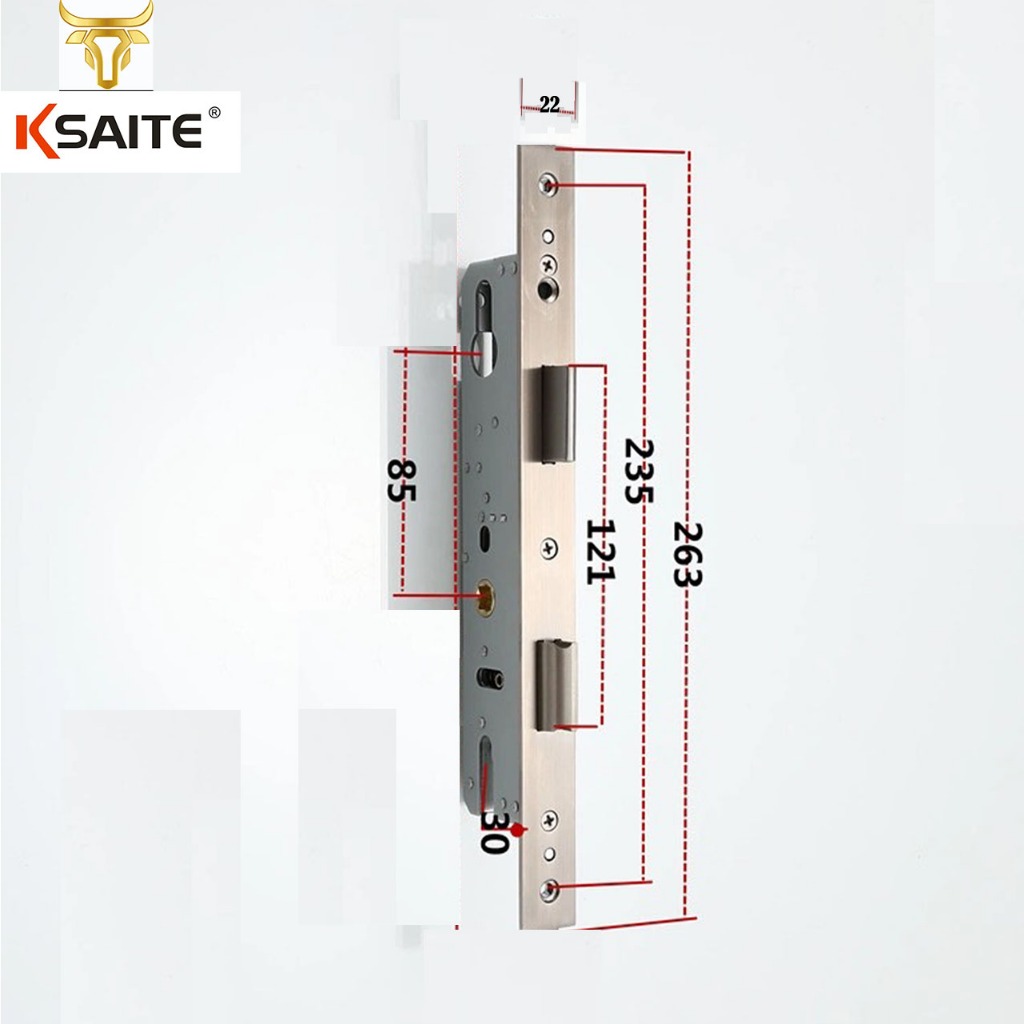 Ksaite single-point/multi-point lock body for XingFa aluminum doors ...