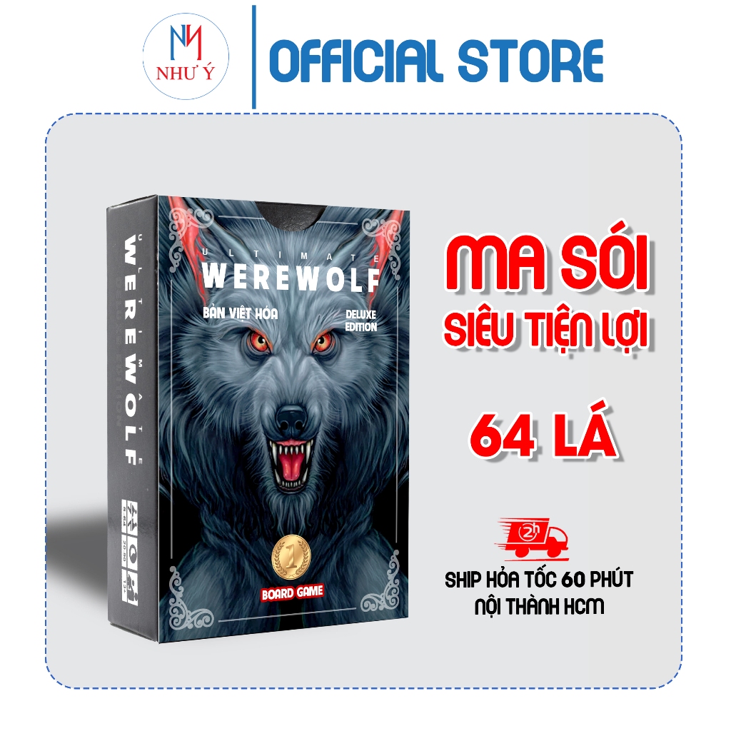 Super Convenient Ultimate Werewolf Card - Super nice Vietnamese version ...