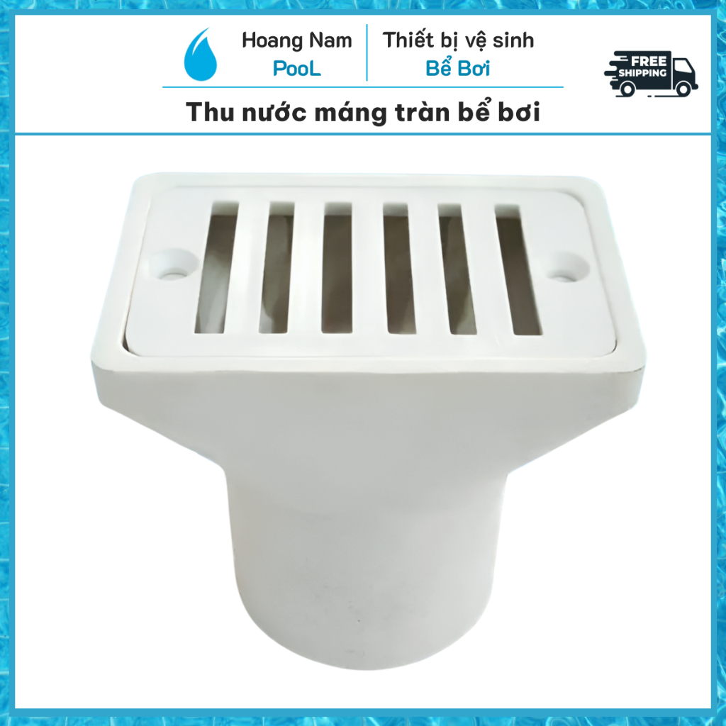 Collect water from swimming pool overflow trough, collect water from ...